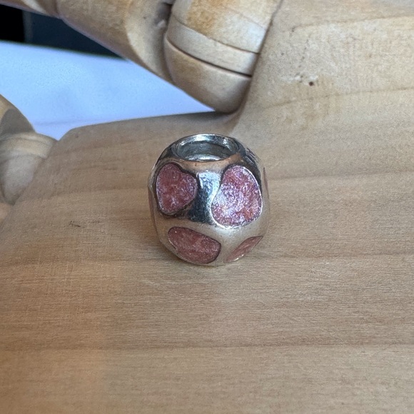 Pandora | Jewelry | Pandora Love You Charm In Light Pink | Poshmark